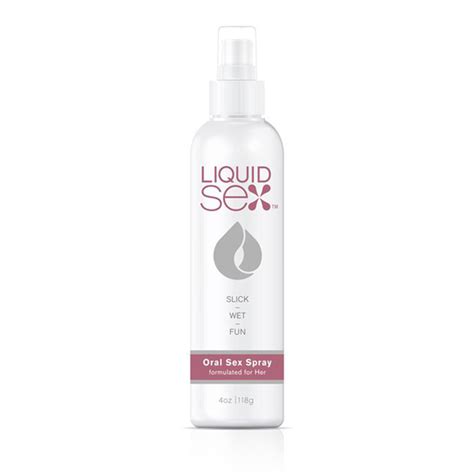 Liquid Sex Oral Sex Spray For Her 4 Oz Spray Bottle