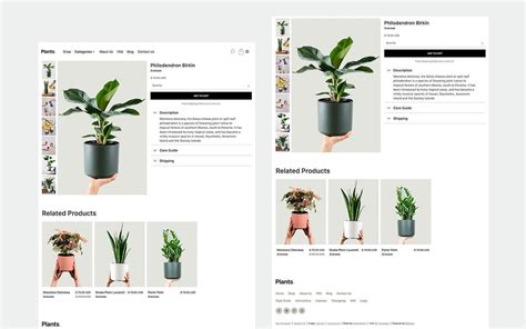 Plants Florist HTML Responsive Website Template