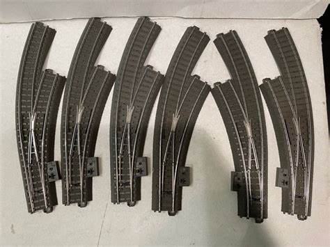 Märklin H0 24671 24672 Tracks 6 curved C rails points Catawiki