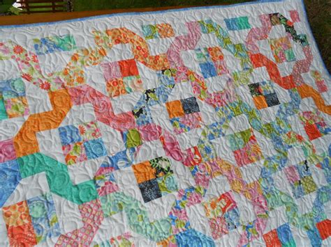 Winding Nine Patch Quilt Pattern Layer Cake Or Jelly Roll Friendly