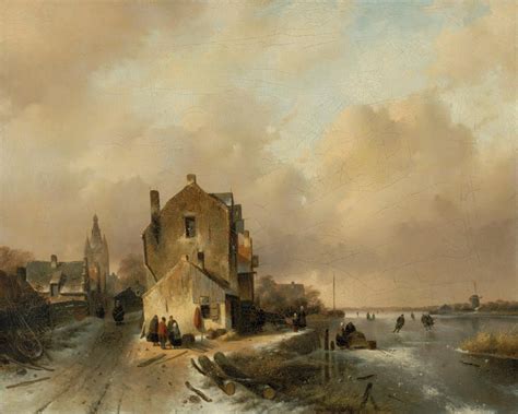 Sold At Auction Andreas Schelfhout Circle Of Andreas Schelfhout