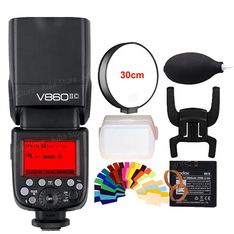 Aliexpress Buy Godox V860II C V860IIC Speedlite Flash GN60 TTL