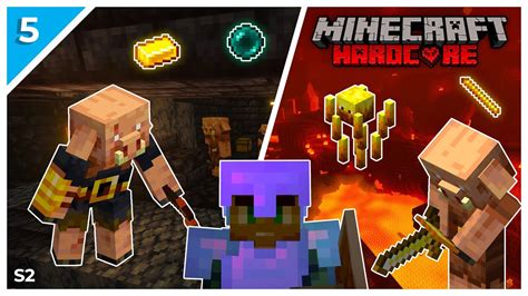 Another Typical Nether Run Ep 5 S2 Hardcore Minecraft 1 19 YouTube