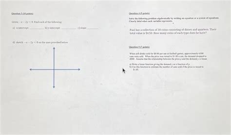Solved Qentien Sale Pointer Given −x−2y8 Find Eadi Of The