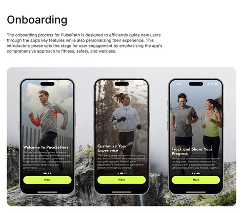 Jogging App Ios Mobile App Design Behance