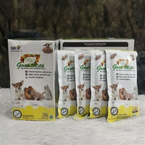 Jual Box Sachet Susu Kucing Dan Anjing Susu Eco Pet Susu Ecopet Goat Milk Box