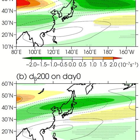 The Area Where Eof Analysis Of 200 Hpa Meridional Wind Anomalies For