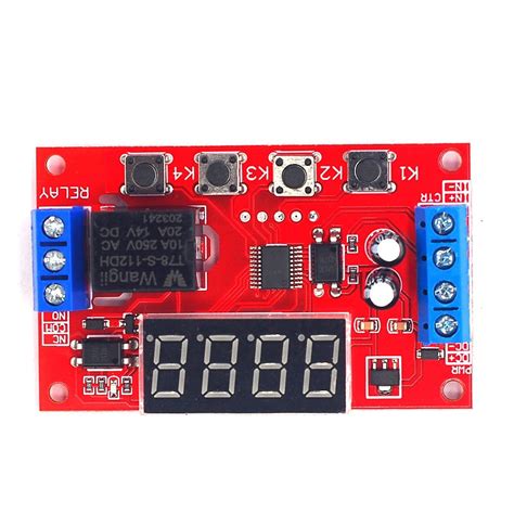 Módulo De Relé De Tiempo De Retardo De 5v12v24v 32 Modos 20ma Control