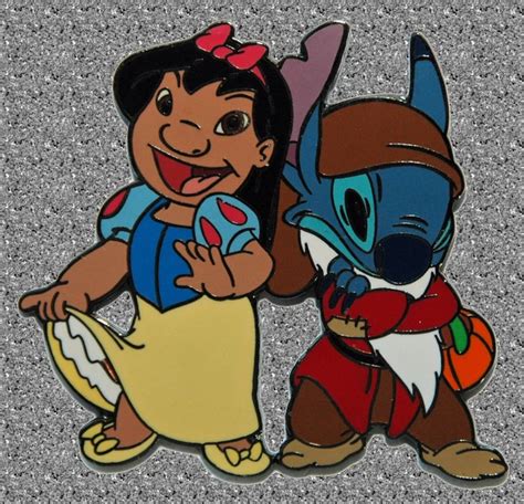 Disney Auctions Lilo And Stitch As Snow White Le 1000 Pin £7960 Picclick Uk