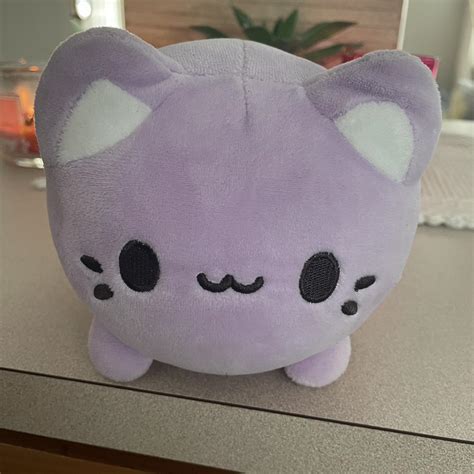 Tasty Peach Meowchi Taro Plush Meow This Taro Depop