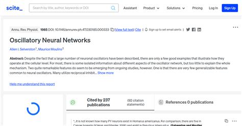 Oscillatory Neural Networks