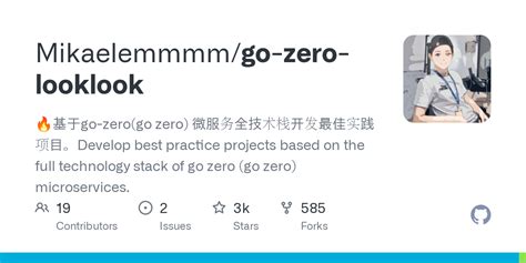 Go Zero Looklookreadmemd At Main · Mikaelemmmmgo Zero Looklook · Github