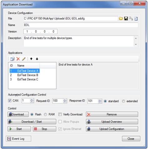 การใช้ Advanced Configuration Tool ตั้งค่า Cannector ให้ทำการบันทึกสัญญาณ Can บริษัท เทคสแควร์