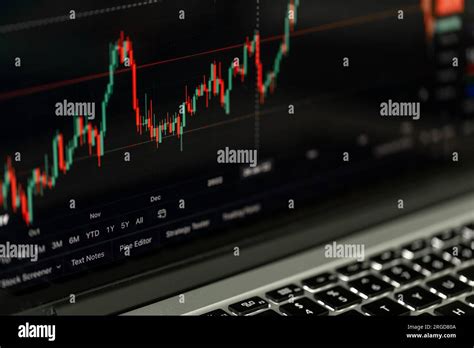 Candlestick Chart Hi Res Stock Photography And Images Alamy