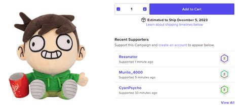 I Got The Edd Plush And Remember Theres Two Days Left To Get Edd Plush Before He Is Gone