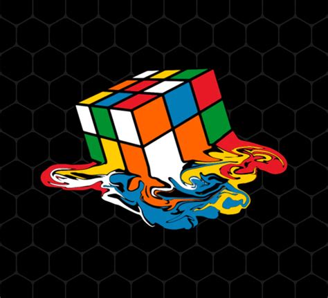Melting Rubiks Cube Cube Toy Rubik Fan Love Rubik Cube Player 