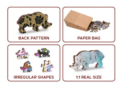 Tigru Mistic 250 Piese I Puzzle 2d Din Lemn I Dego Ro