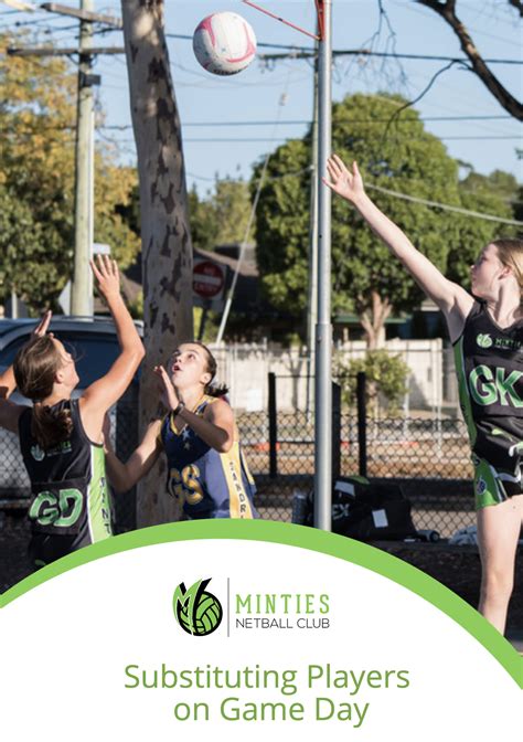 Minties Netball Club Policies — Minties Netball Club