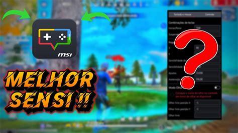 MELHOR SENSI PARA MSI 5 9 PARA PC FRACO SENSI DO TWO9 MARECHAL