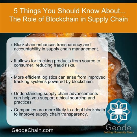 geode blockchain on linkedin blockchain supplychainmanagement