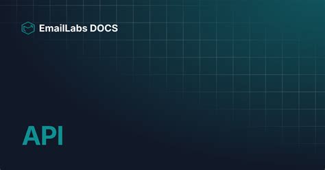 api emaillabs docs