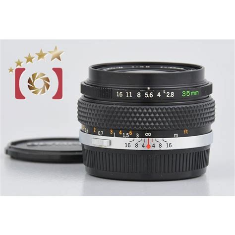 オリンパス 【中古】olympus Gzuiko Auto W 35mm F28 中古カメラのファイブスターカメラ 通販