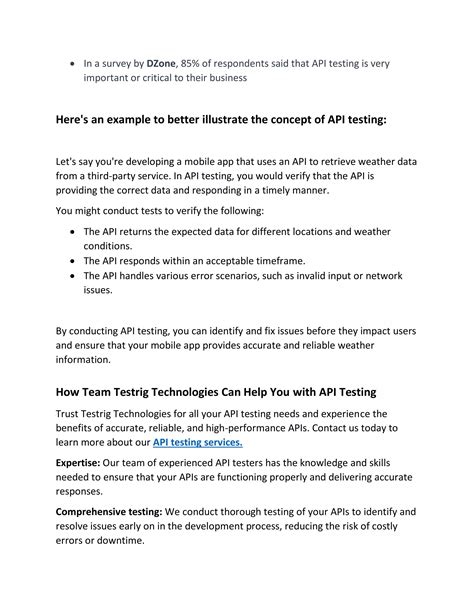 What Is Api Testing With Real Life Examplespdf