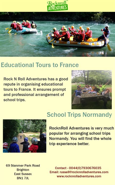 Adventurous School Trips Normandy With Rocknroll Adventures Radventures