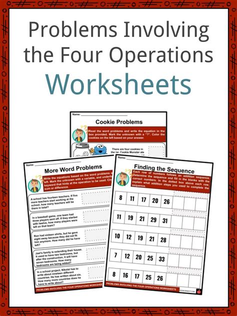 Basic Operations Worksheets Free Printable Order Of Operations