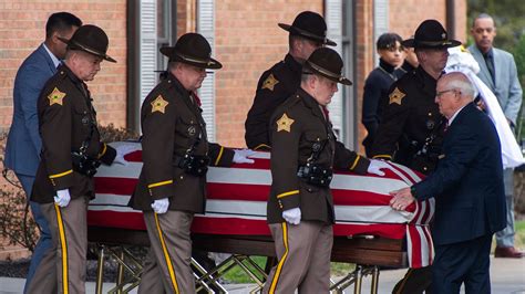 Funeral Services Underway For Vanderburgh County Deputy Asson Hacker