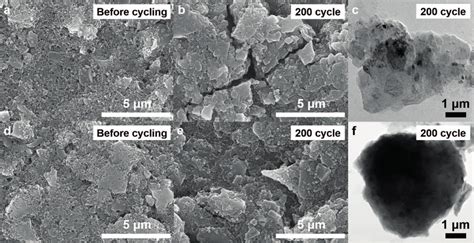 SEM Images And TEM Image Of A C C SiO X Electrode And D F Download Scientific Diagram