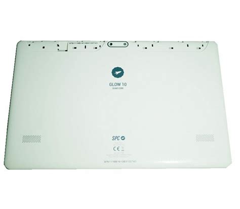 Tapa Trasera Para Spc Glow Blanco Original Repuesto De Tablet