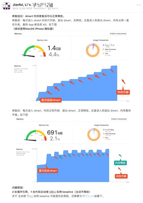 iOS 内存占用修复小记 lijianfei com