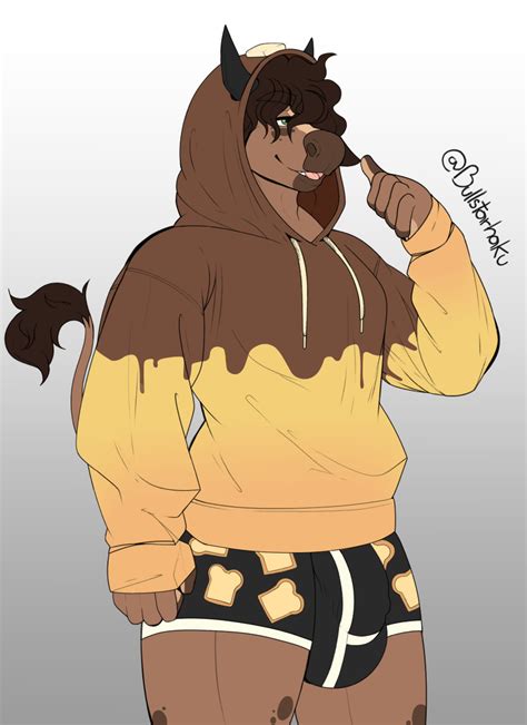 The Big Imageboard Tbib Absurd Res Anthro Bovid Bovine Bread Bulge