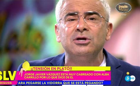 Jorge Javier Vázquez Ataca En Sálvame A Sus Jefes De Telecinco El