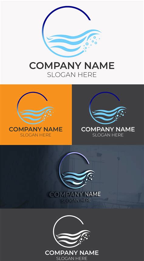 Mineral Water Logo Design Royalty Free Stock Svg Vector 51 Off