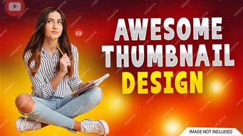 Premium PSD | Youtube video thumbnail template