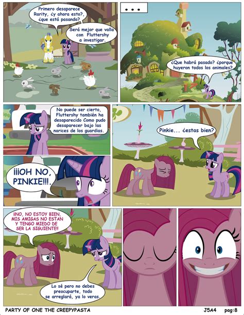 Mlp Party Of One Creepypasta Pag 8 By J5a4 On Deviantart