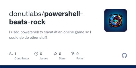 Github Donutlabs Powershell Beats Rock I Used Powershell To Cheat At