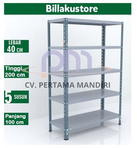 RAK GUDANG BESI SERBAGUNA UNIT