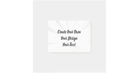 Create Your Own Personalized Post It Notes Zazzle