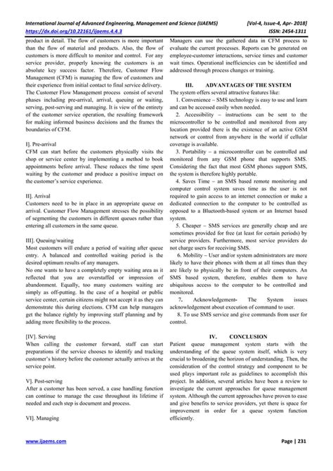 A Survey On Patient Queue Management System PDF