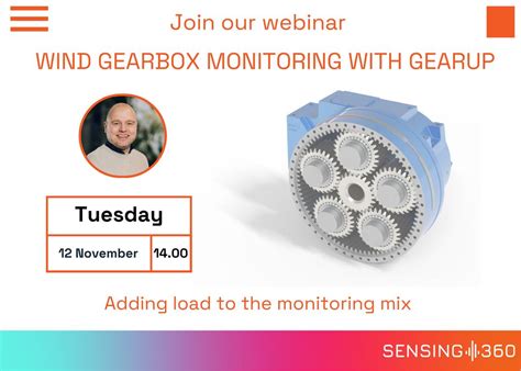 Gearup Upgrading Planetary Wind Turbine Gearbox Monitoring Sensing360