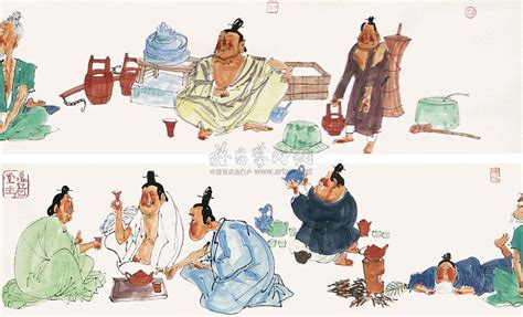 黄永玉 人物 手卷天安汇丰 2011年仲夏书画精品拍卖会天安汇丰拍品价格图片拍卖专场拍卖会预展拍卖会结果卓克拍卖频道