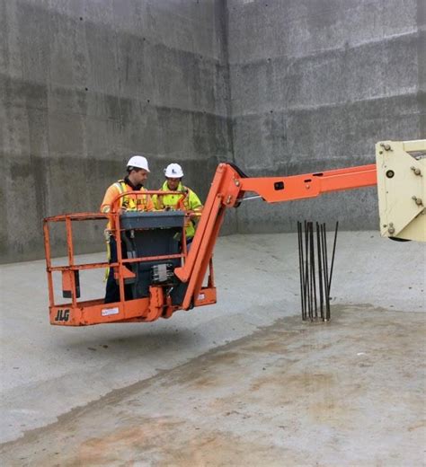 Mewp Articulating And Telescopic Boom Two Row Health And Safety
