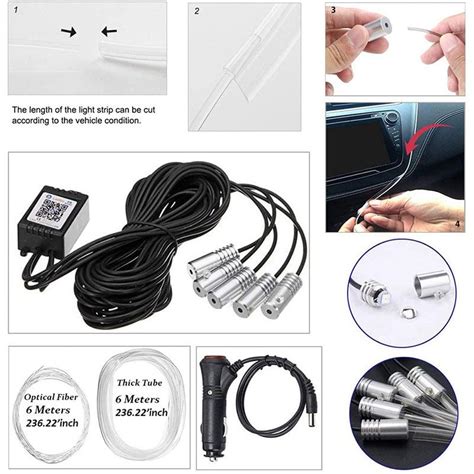 Rgb Led Ταινίες Αυτοκινήτου με τηλεχειριστήριο G For Gadget