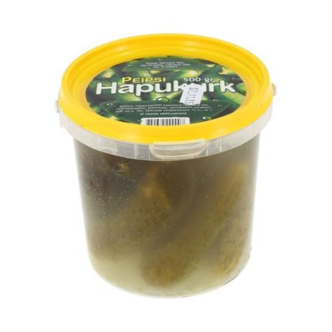 Hapukurk Peipsi Germani Talu 500 G Köögiviljad Juurviljad Puu