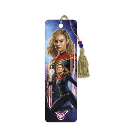 Trends International Marvel The Marvels Captain Marvel Premier Bookmark