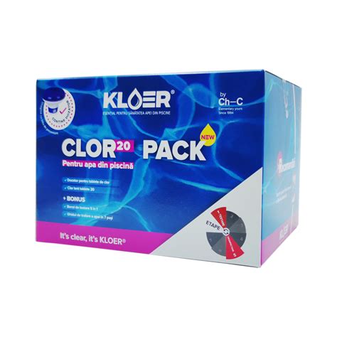 Clor Piscina Kloer Pack 20 4 Piese Dedeman