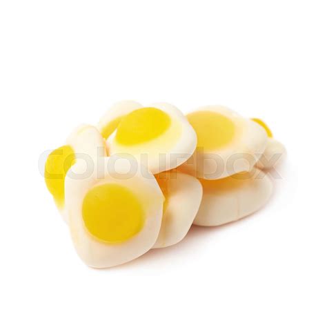 Scrambled Egg Shaped Candy Stock Image Colourbox